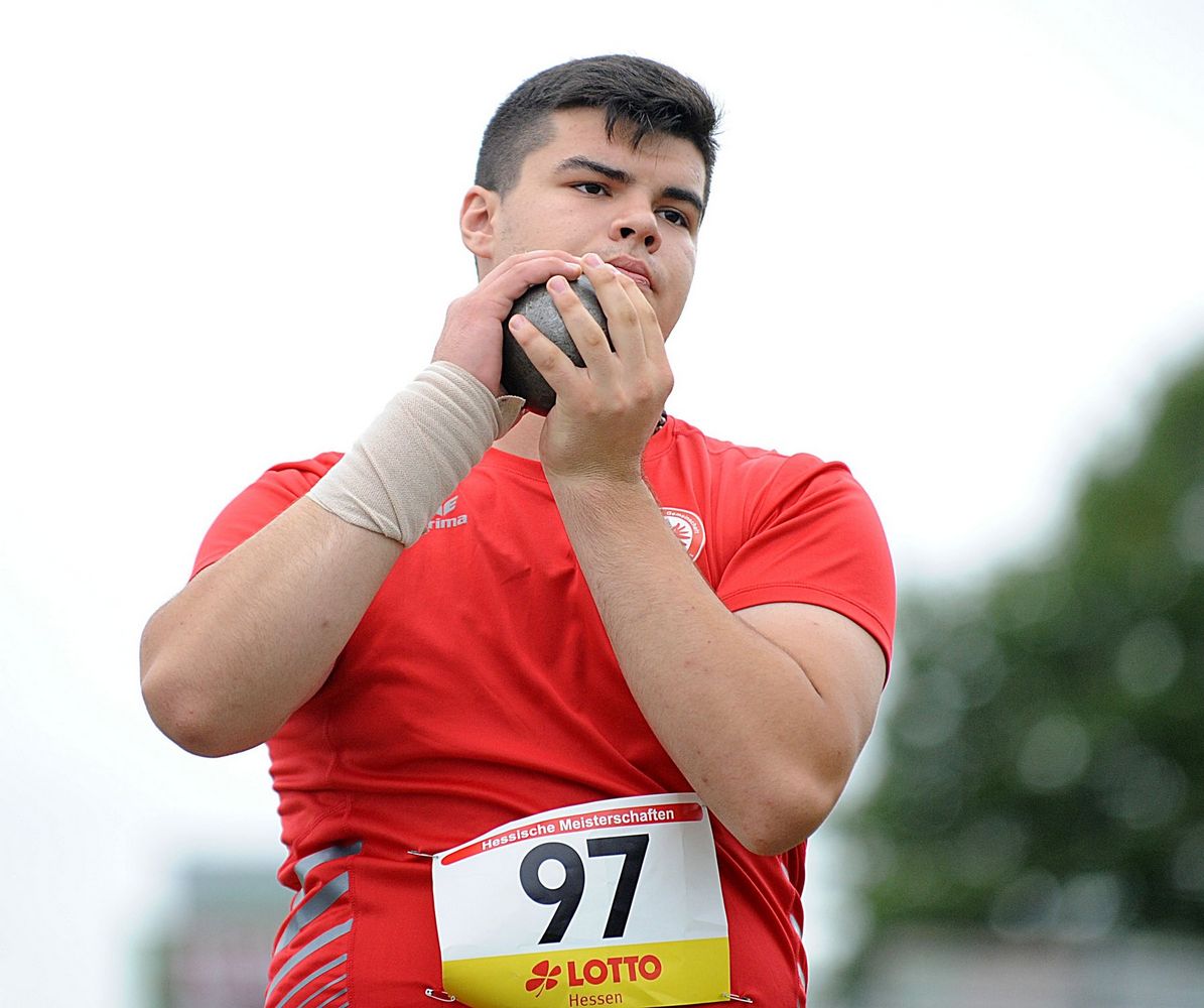 HLV Kreis Odenwald: HM der U18: Maximilian Grün mit 2,02 Metern ...